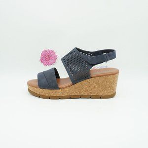 Indigo | Shoes | Indigo Rd Blue 95m Wedge New | Poshmark